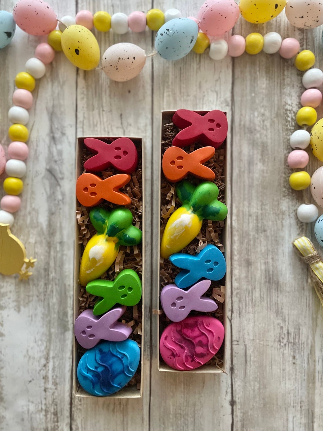 Easter Gifts for Kids | Easter Basket | Easter Bunny Crayon Gift, Bunny ...