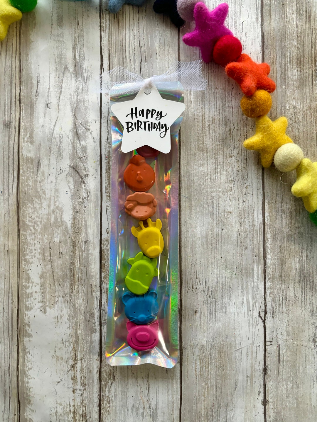 Farm Animals Crayons | Farm Animal Gift | Gifts for Kids | Crayons ...