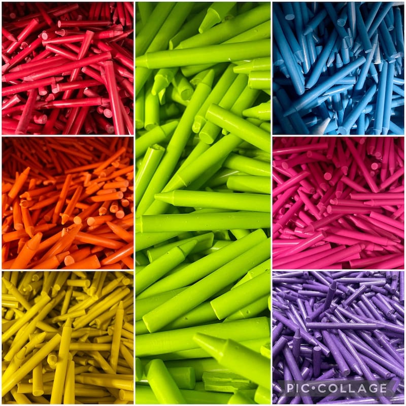 Unwrapped Crayons - Etsy