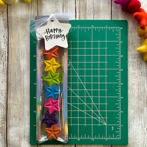 Rainbow Star Crayons: Kids Birthday Gift, Party Favors - Etsy