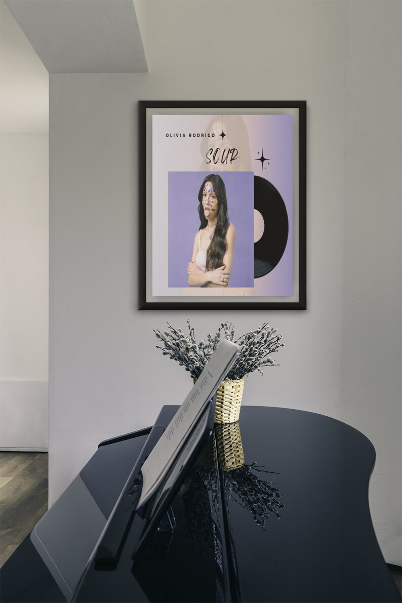 SOUR Album Cover Digital Download| Music Poster | Album Poster | Album ...