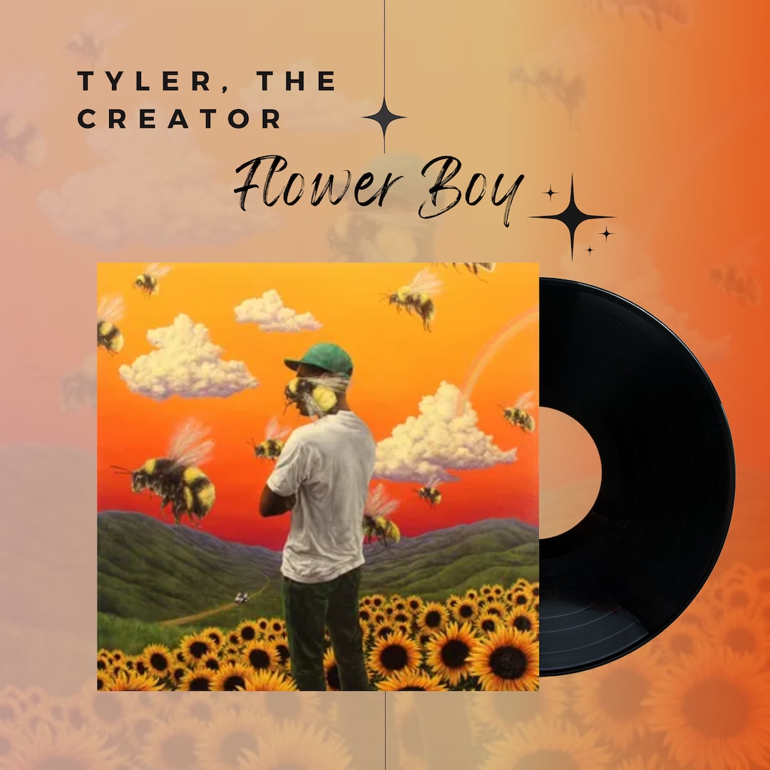 Flower Boy Album Cover Digital Download| Music Poster | Album Poster ...