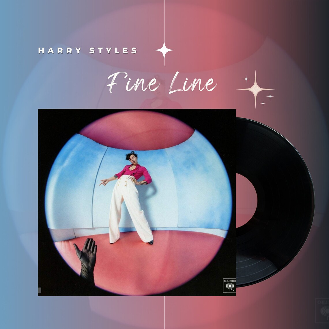 Fine Line Album Cover Digital Download Music Poster Album Poster Album ...