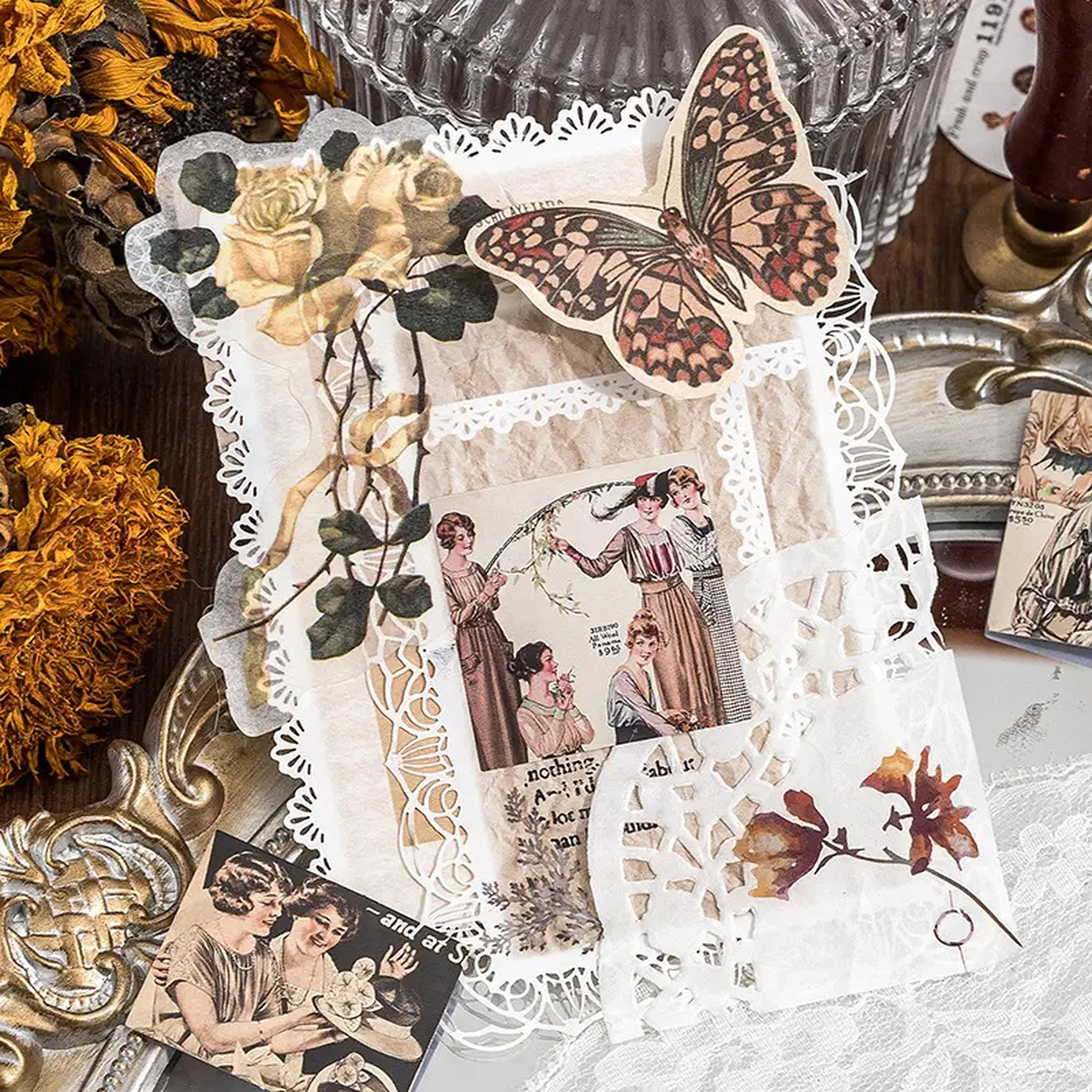 Vintage Stickers Retro Stickers Cute Stickers for - Etsy