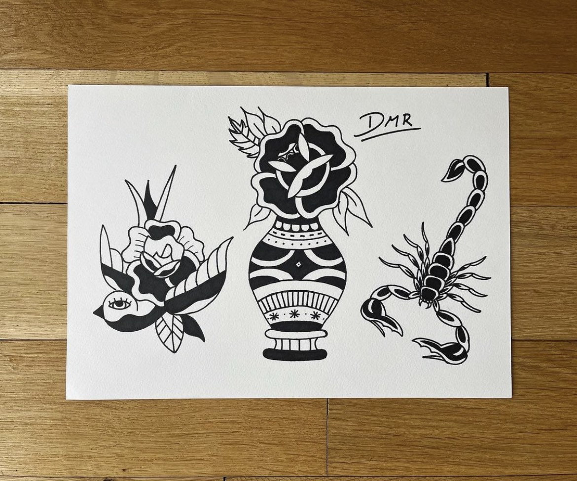 Scorpion A4 Flash Sheet - Etsy