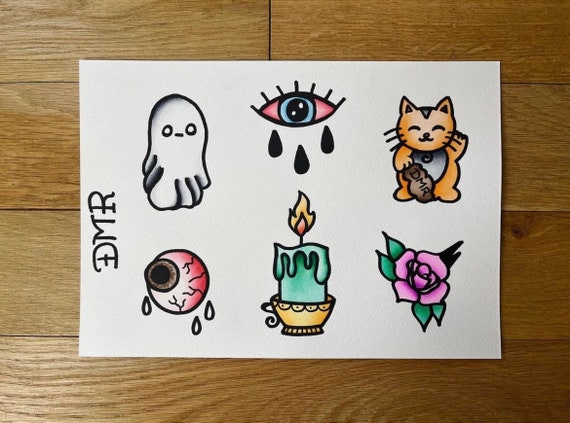 Original A4 Cartoon Flash Sheet - Etsy
