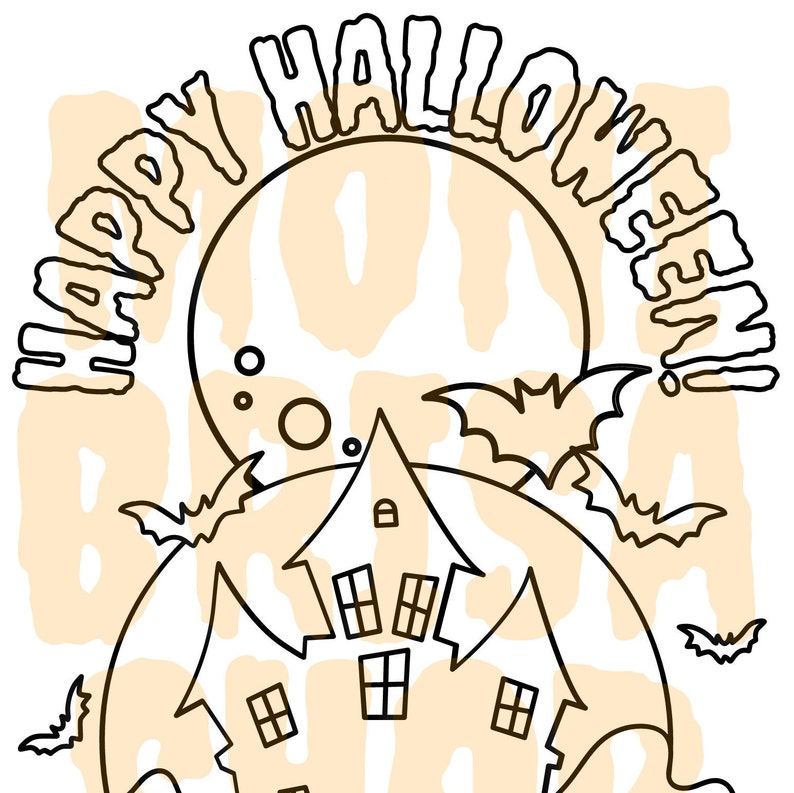 Halloween Fun Coloring Pages - Pumpkins, Drakula & More Spooky Cute ...