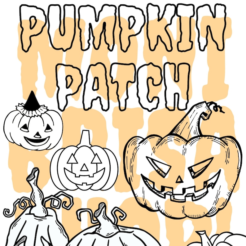 Halloween Fun Coloring Pages - Pumpkins, Drakula & More Spooky Cute ...