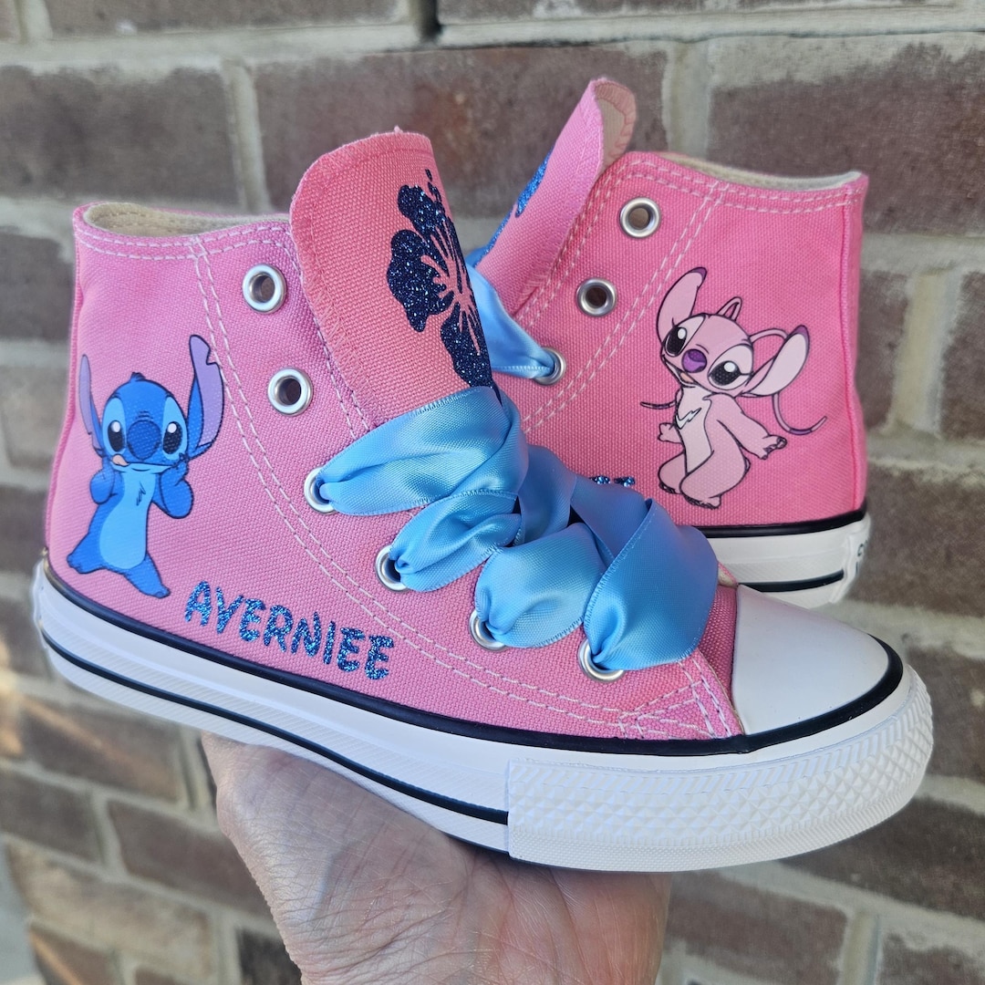 Custom Stitch Converse Kids Converse Stitch on One Shoe Angel on the ...