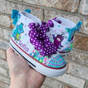 Custom Monsters Inc Converse, Personalized Monsters Incorporated ...