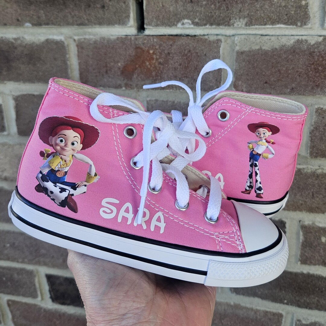 Jessie Toy Story Converse for Girls - Etsy