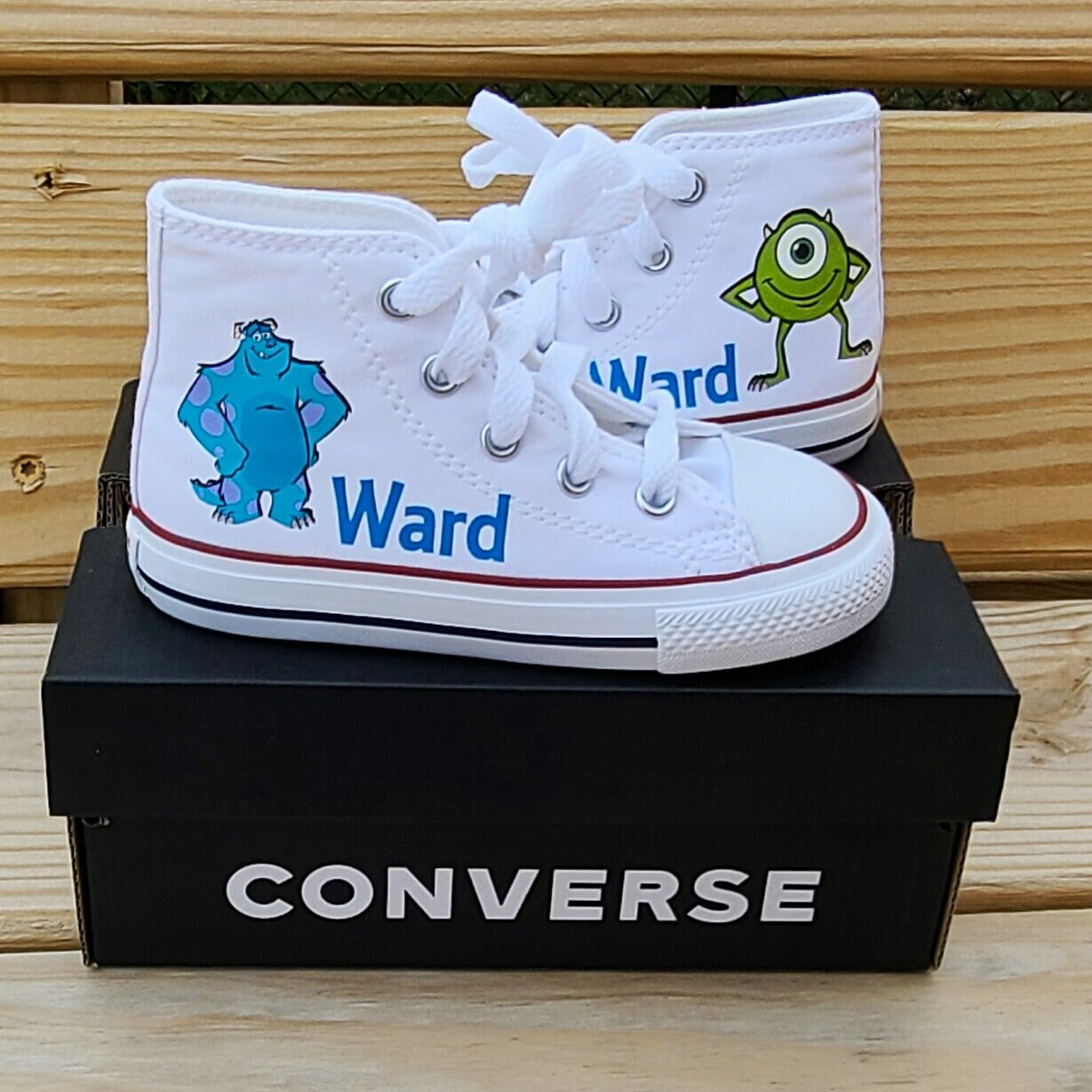Monsters Inc Shoes Personalized Monsters Incorporated Toddler - Etsy
