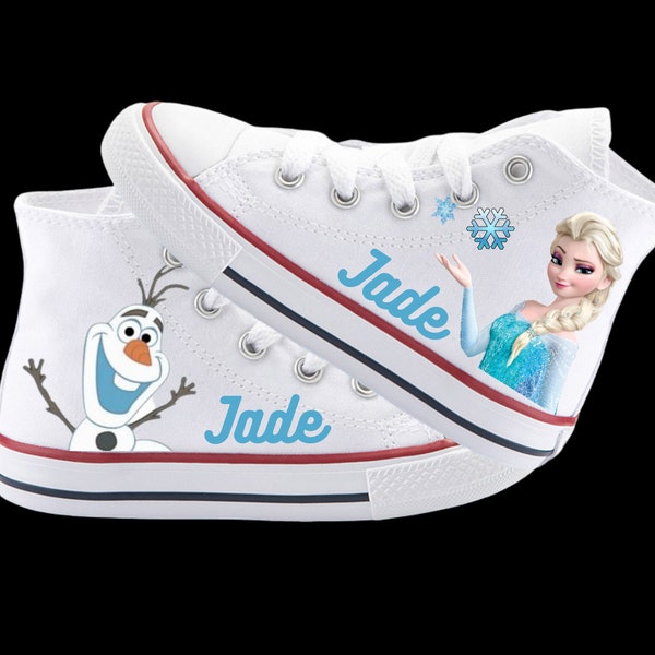 Frozen Converse - Etsy