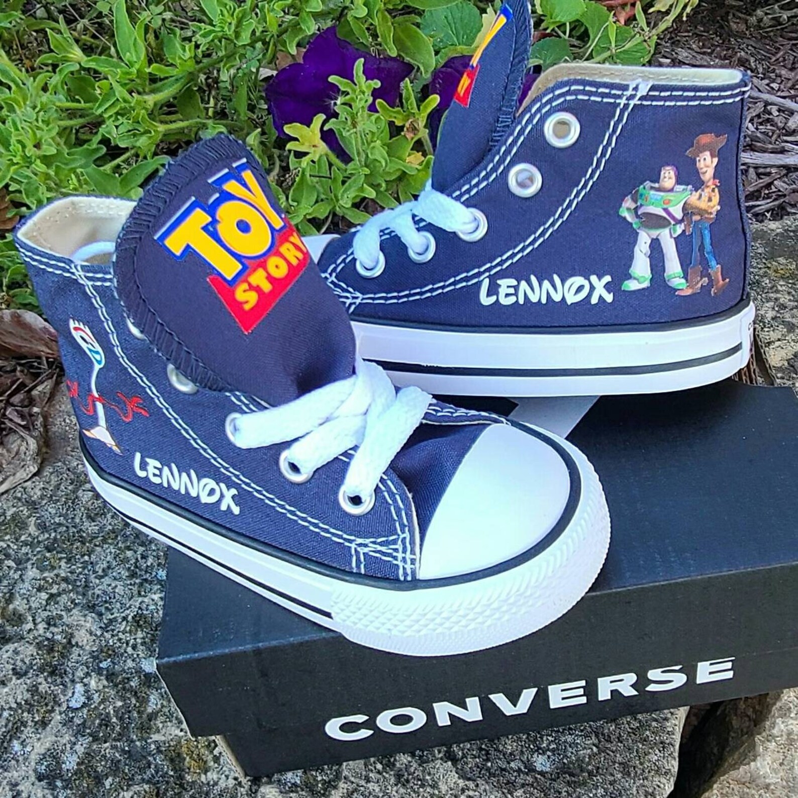 Toy Story Converse, Buzz Woody Forky, High Top Sneakers, Many Colors - Etsy