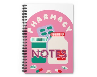 Personalised Pharmacist Notebook, Pharmacy Gift, Student Pharmacist ...