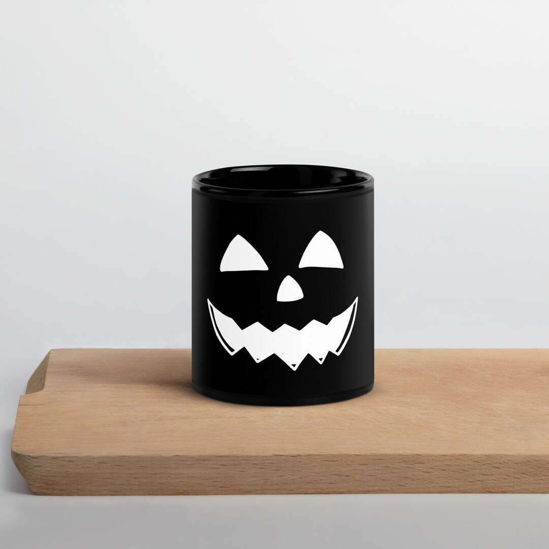 Jack O Lantern Face Mug, Pumpkin Halloween Mug, Jack O Lantern Cup ...