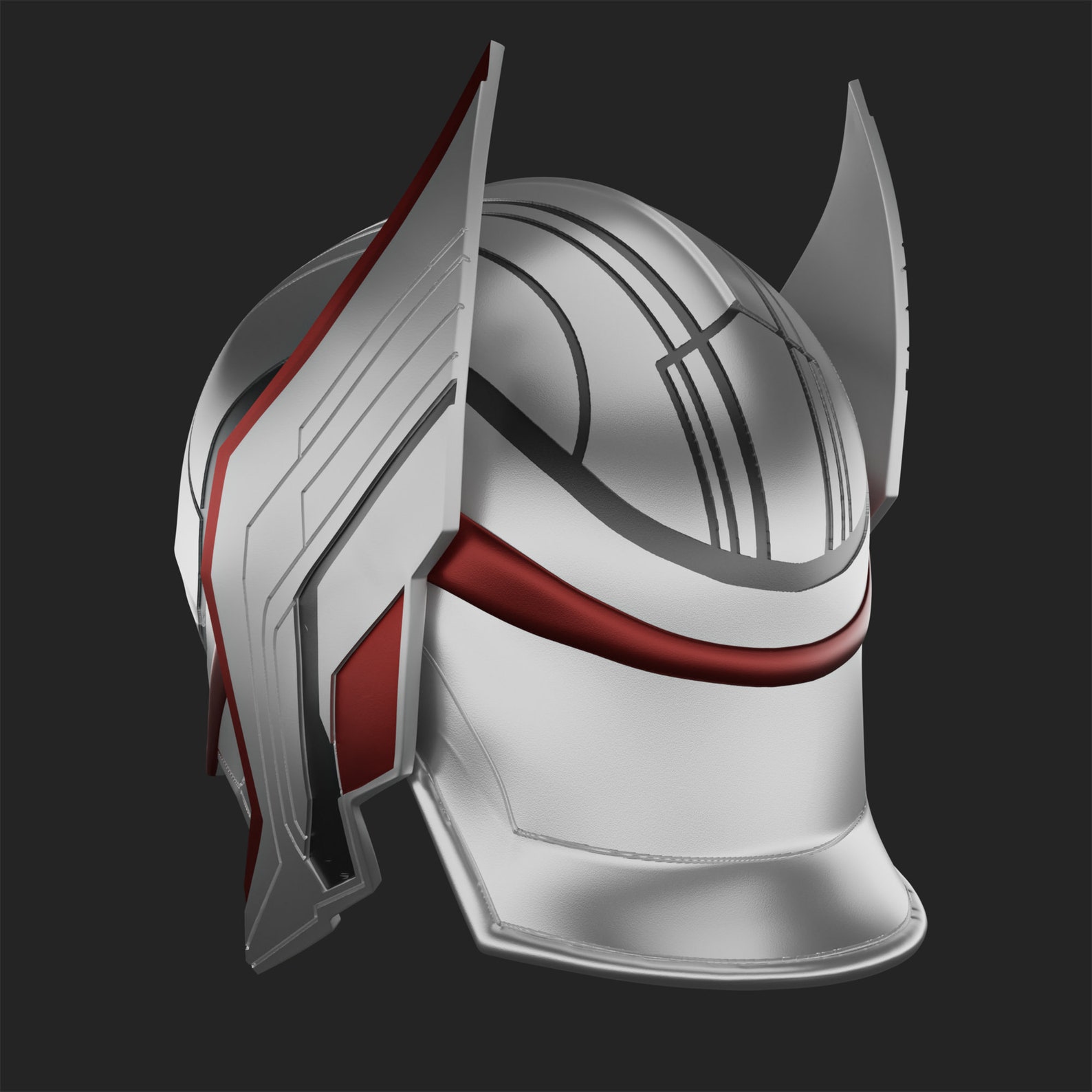Lady Thor Helmet 3D File STL - Etsy