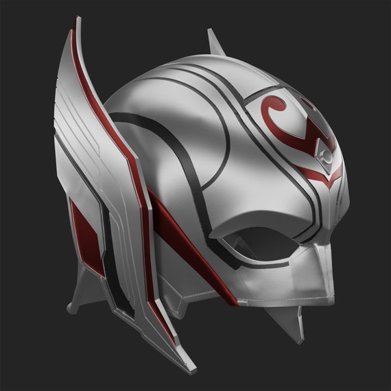 Lady Thor Helmet 3D File STL - Etsy
