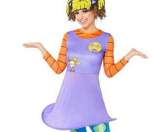 Angelica Rugrats Costume - Etsy