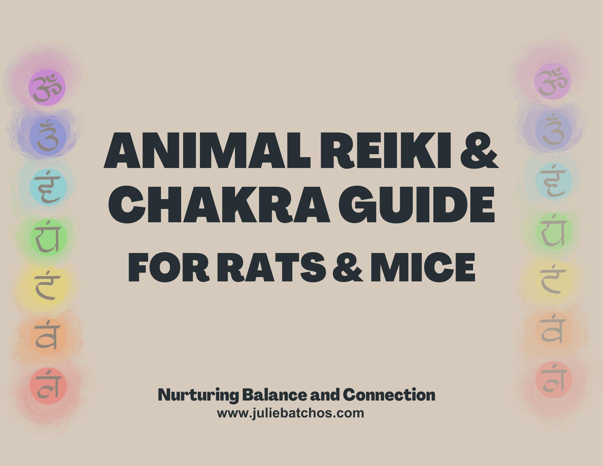 Animal Reiki & Chakra Guide | Printable Pet Energy Workbook | 13 Animal ...