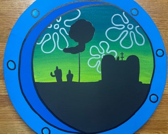 Spongebob Window Painting - Etsy