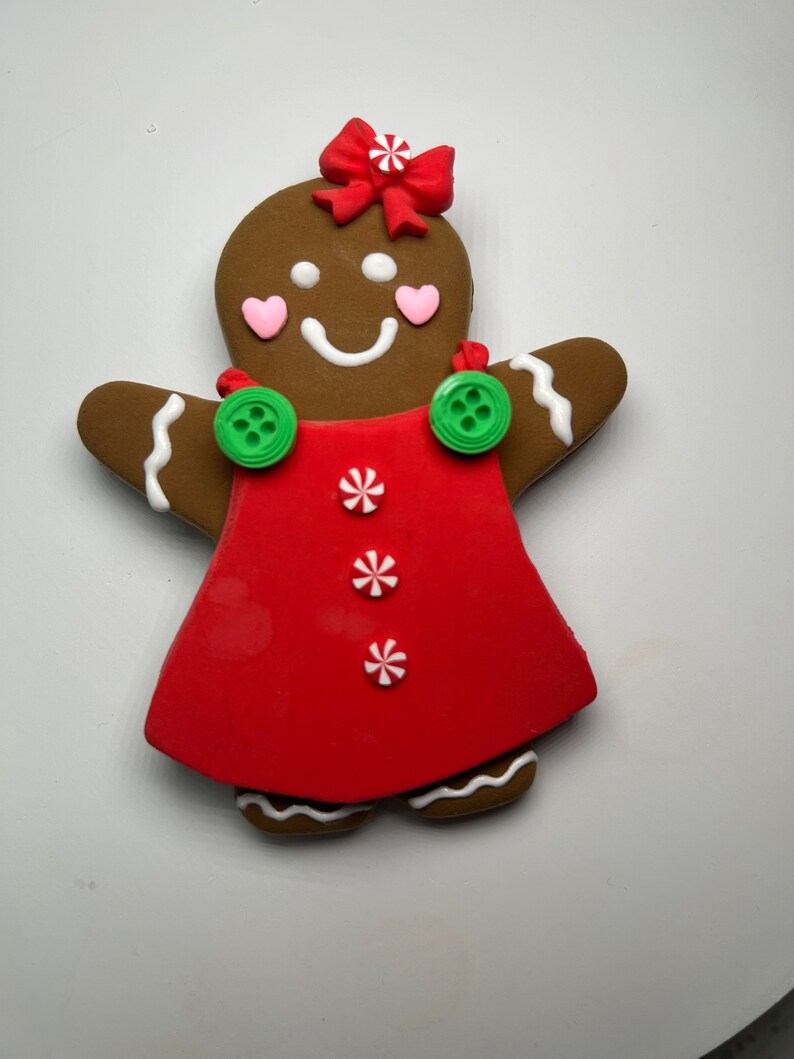 Fake Gingerbread Cookies | Fake Gingerbread Man Cookies | Fake ...