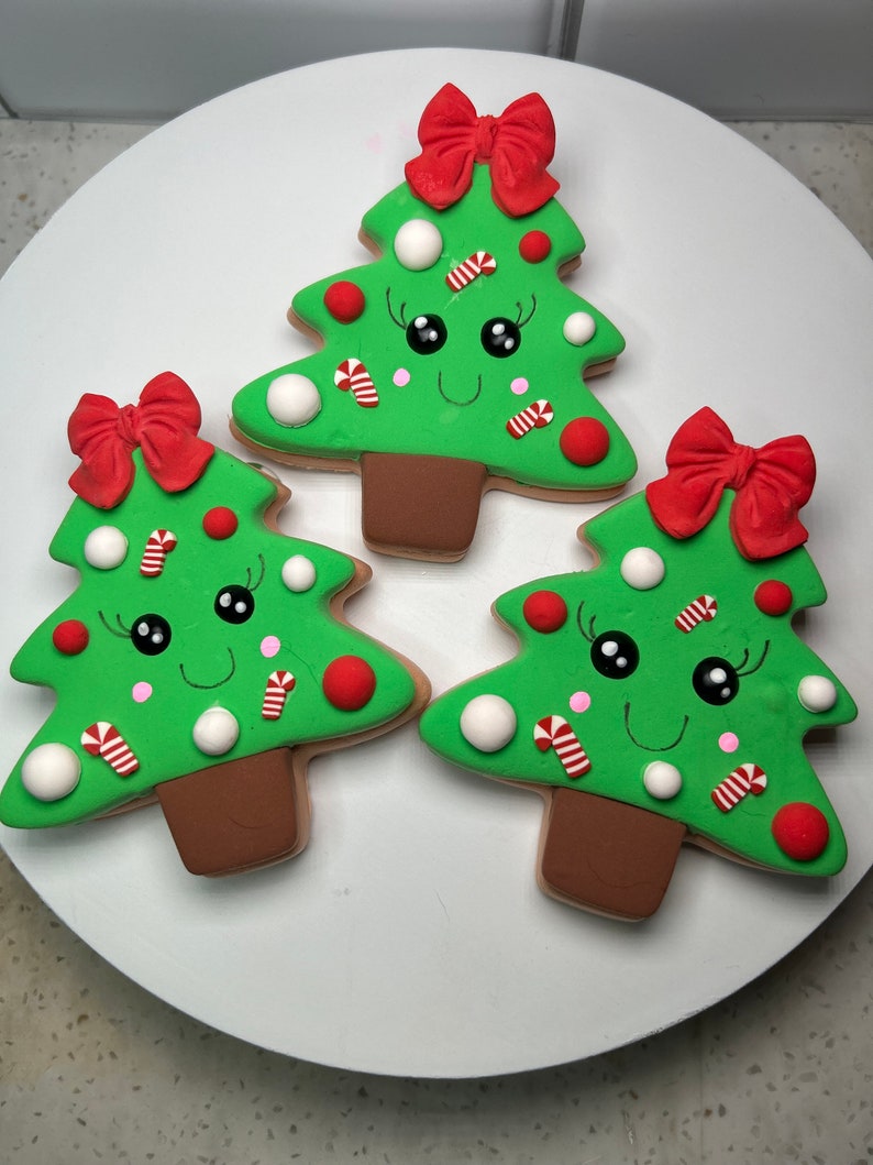 Fake Christmas Cookies | Fake Rudolph Cookie | Fake Christmas Tree ...