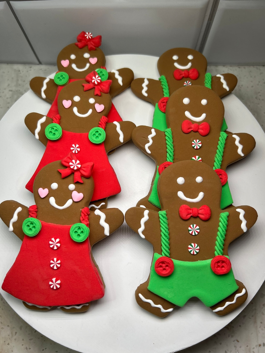 Fake Gingerbread Cookies | Fake Gingerbread Man Cookies | Fake ...