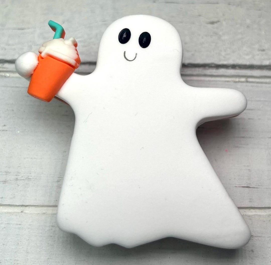 Fake Ghost Cookie | Fake PSL Ghost Cookie | Fake Halloween Cookie ...