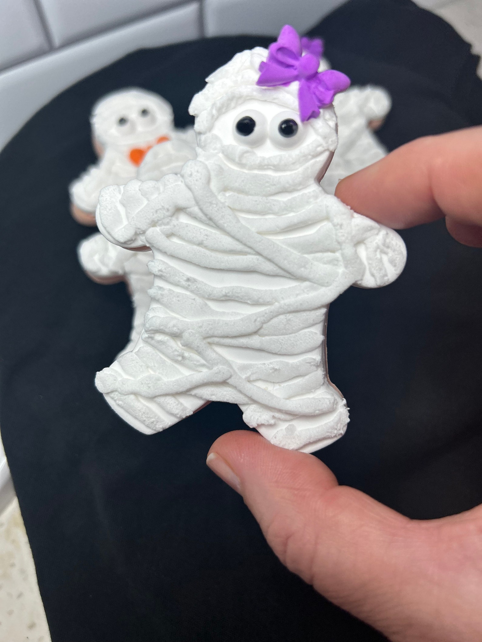 Fake Mummy Cookies |fake Mummy Cookie Set | Fake Halloween Cookies ...