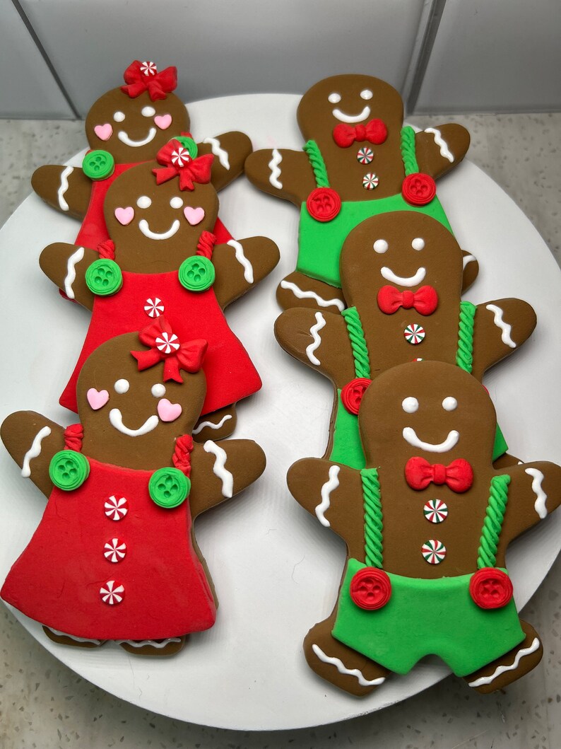 Fake Gingerbread Cookies | Fake Gingerbread Man Cookies | Fake ...