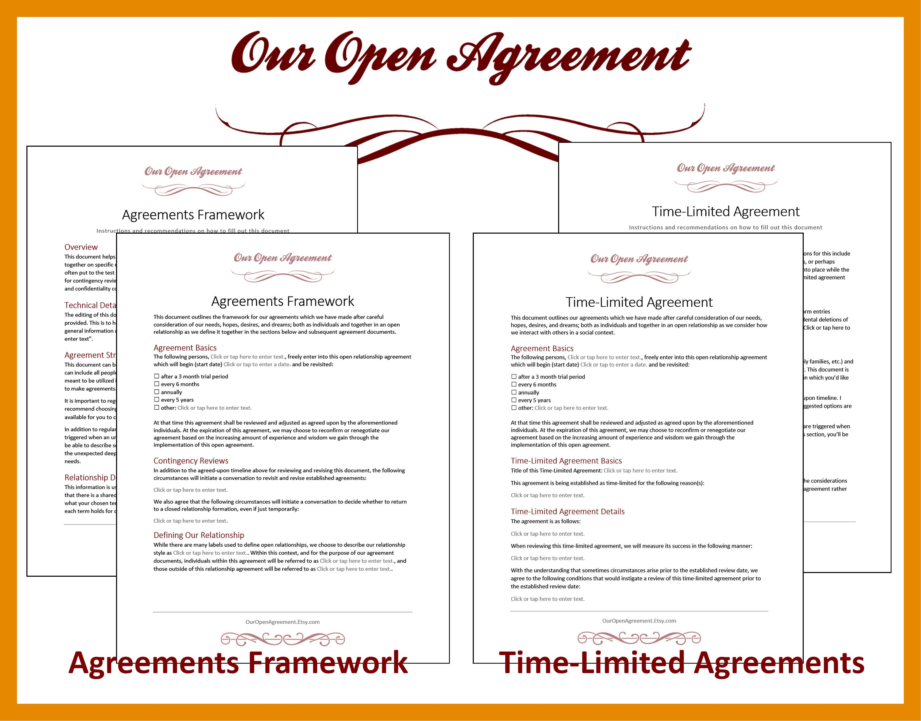 Our Open Agreement - All Agreements - Etsy
