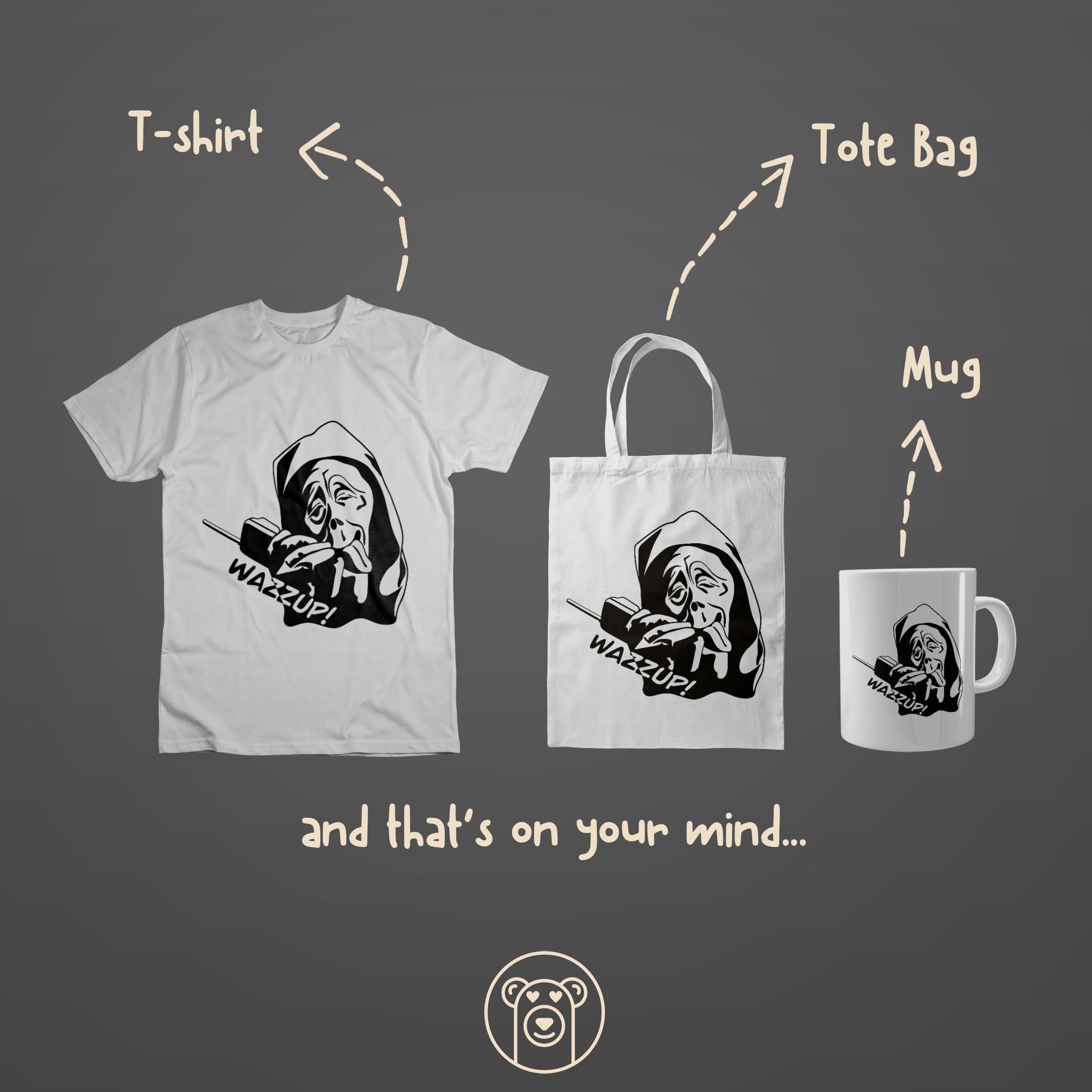 Scary Movie Wazzup Svg, Scream Face Svg, Wazzup Svg, Ghost Face Svg ...