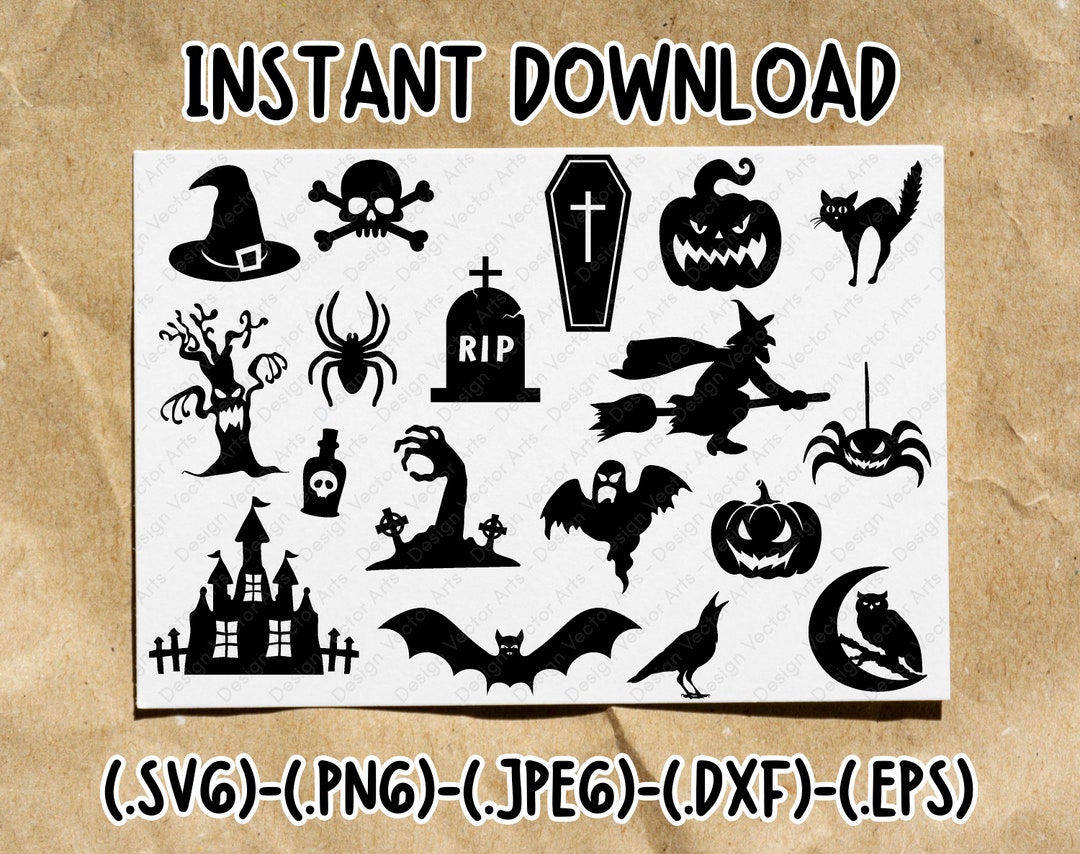 Halloween Svg Bundle, Halloween SVG, Halloween Clipart, Fall Svg ...