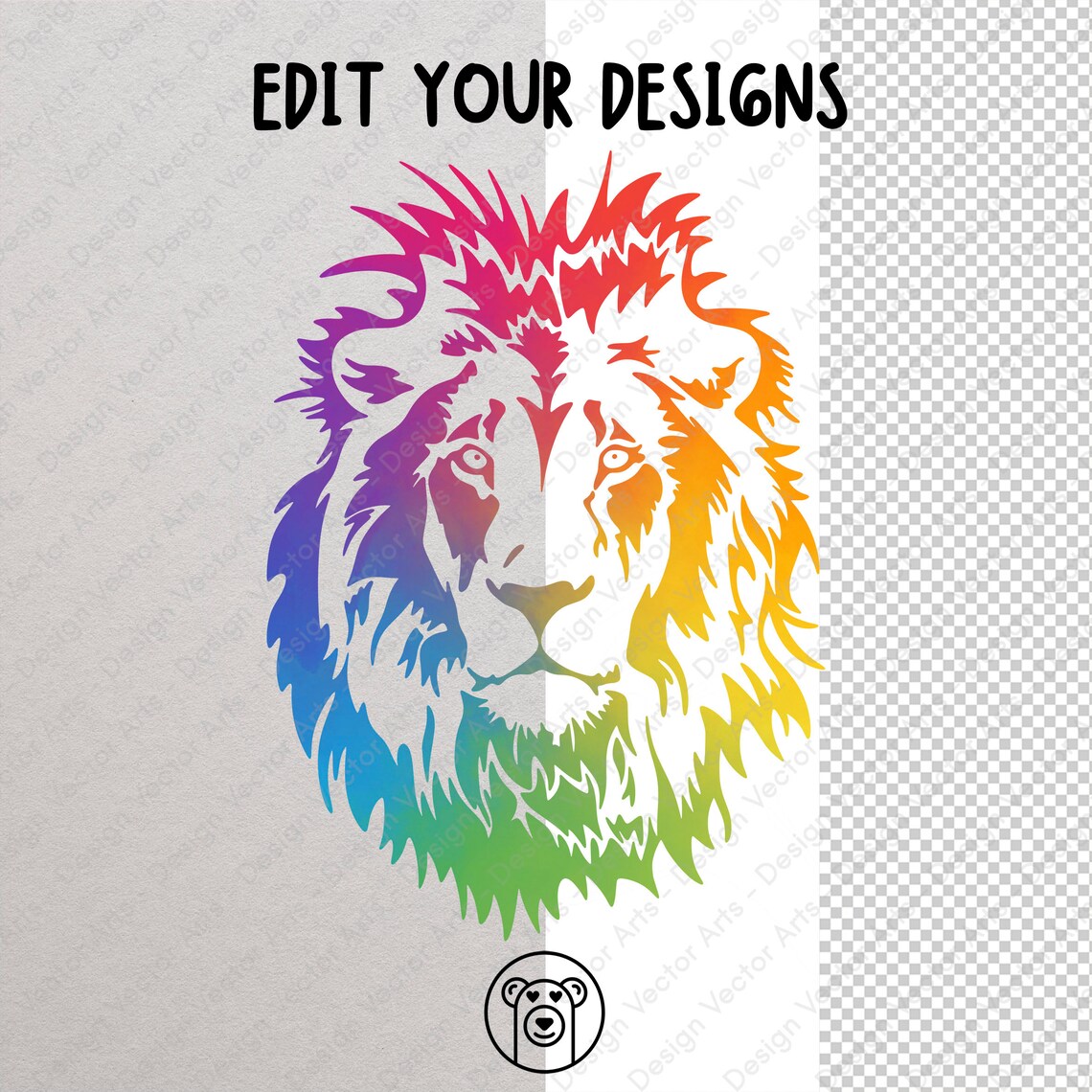 Lion Head Svg, Lion Svg, Lion Face Svg, Lion Silhouette, Lion Stencil ...