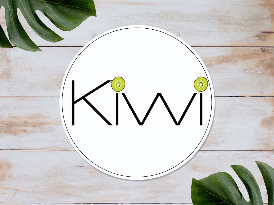 Kiwi Sticker SVG File Cricut Files Designs for T-shirt - Etsy