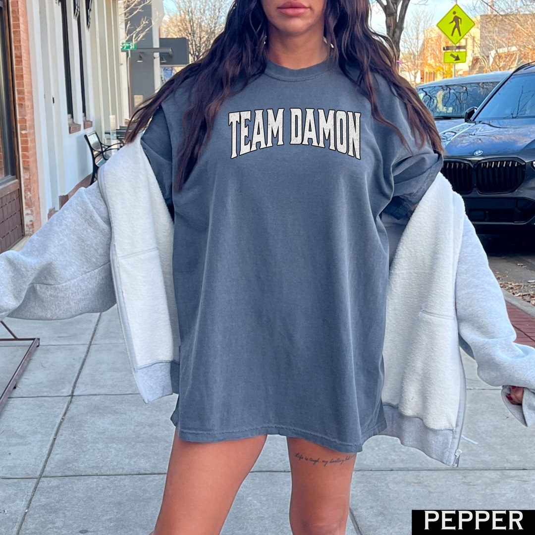 Team Damon, Damon Salvatore Shirt, Salvatore, Vampire Diaries, the ...