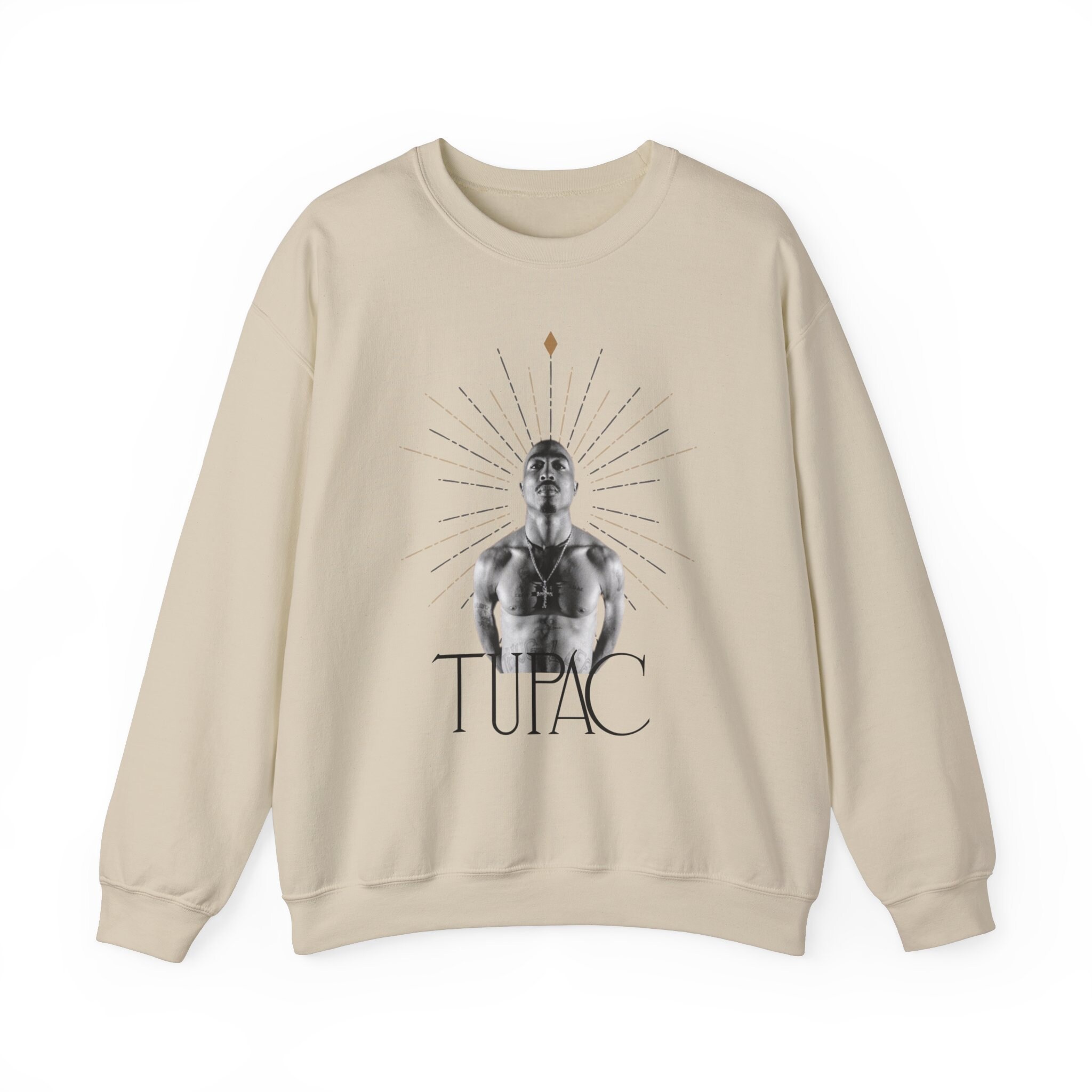 Tupac Crewneck Sweatshirt Tupac Merch 2pac Shirt Tupac Hoodie Tupac ...