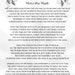 The Quiet Way Printable Poem for Funerals Memorials Services Grief ...