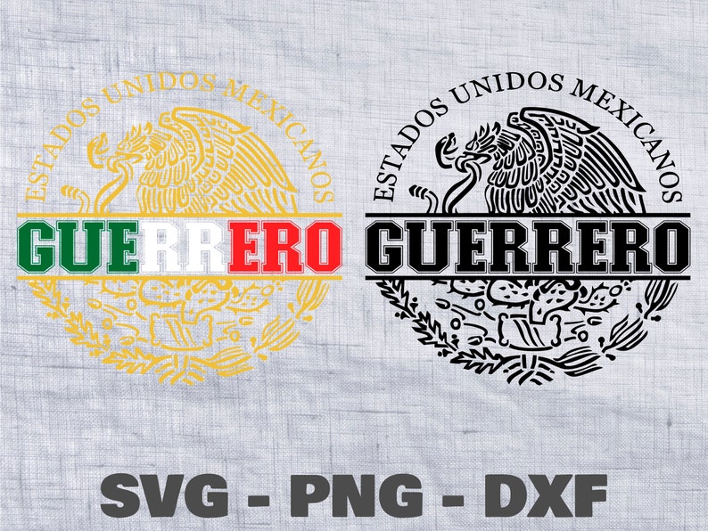 Guerrero SVG Design PNG DXF Great for T-shirts Hats - Etsy