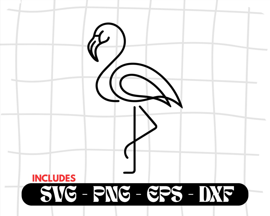 Flamingo PNG Clipart, Flamingo Svg File, Flamingo DXF Design, Cricut ...