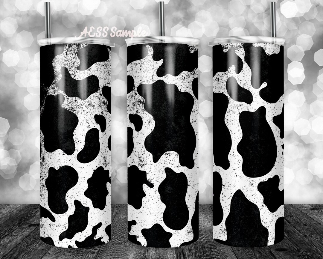 Cow Print Tumbler Design for 20oz Tumblers, Tumbler Wrap, Sublimation ...