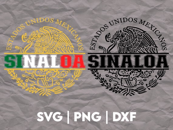 Sinaloa SVG Files PNG DXF Great for T-shirts Hats - Etsy UK