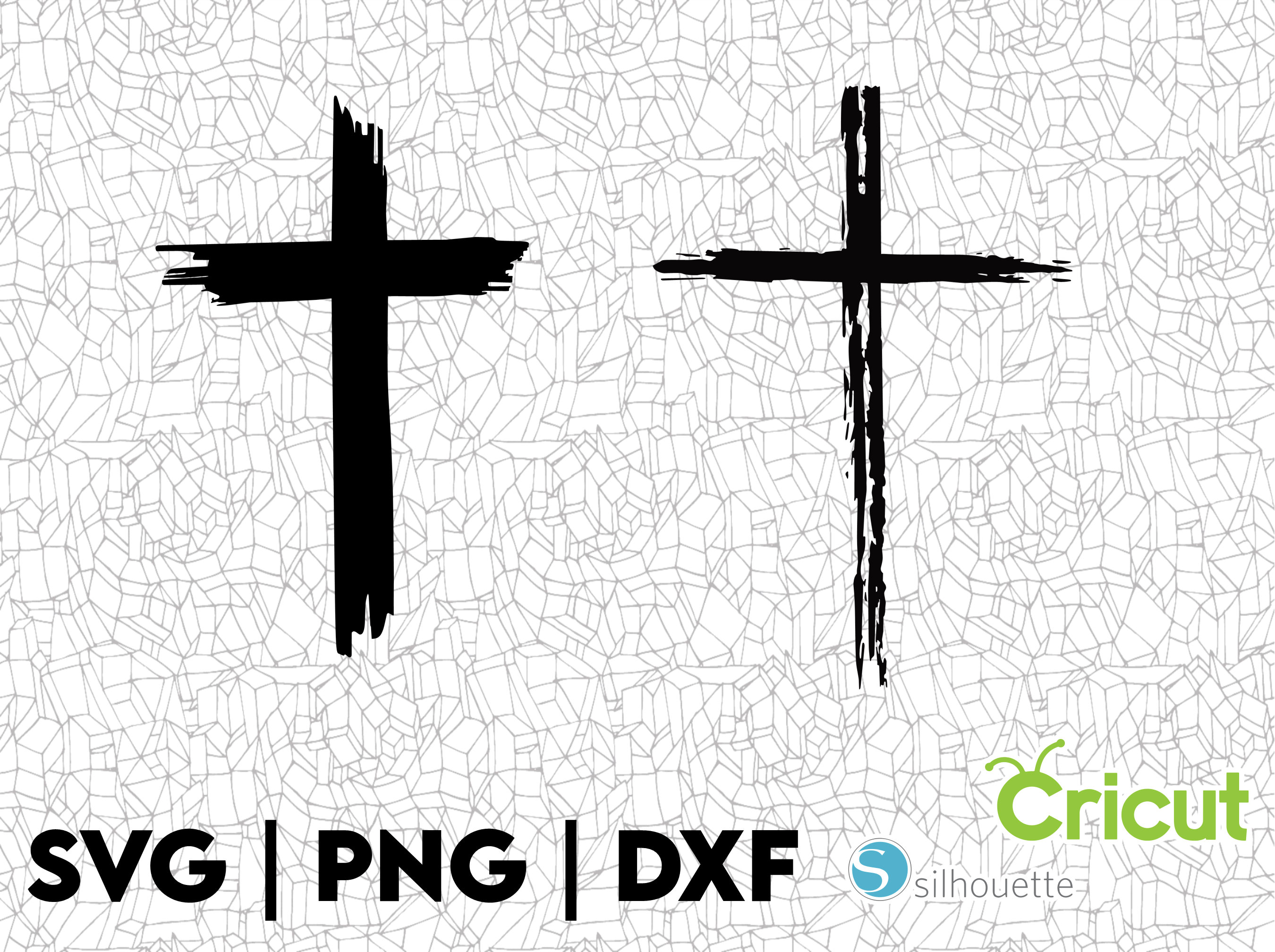 Cross SVG Design PNG DXF Great for Tshirts Hats Stickers - Etsy UK