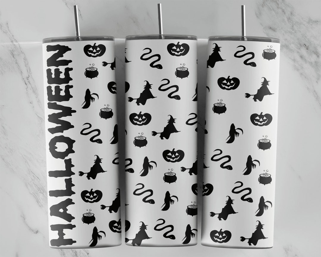 Spooky Vats Tumbler Design for 20oz Skinny Cups, Sublimation Design ...