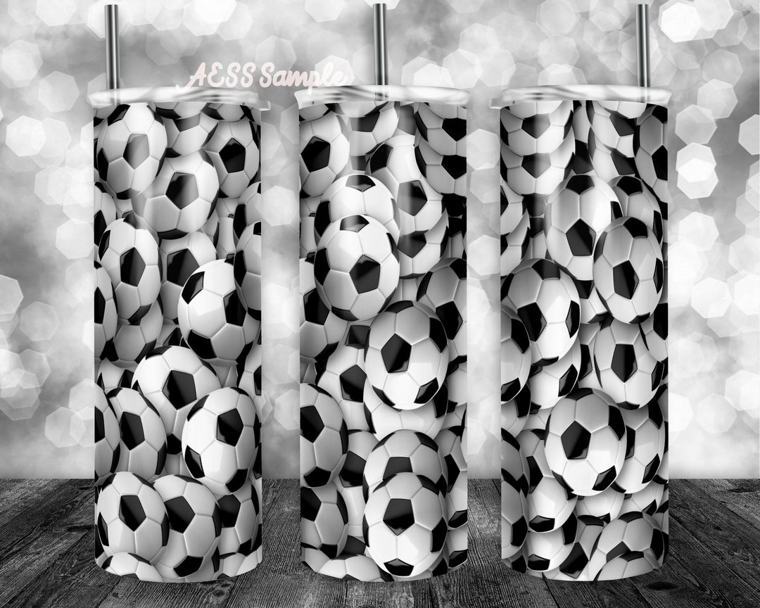 Soccer Pattern Tumbler Design for 20oz Tumblers, Tumbler Wrap ...