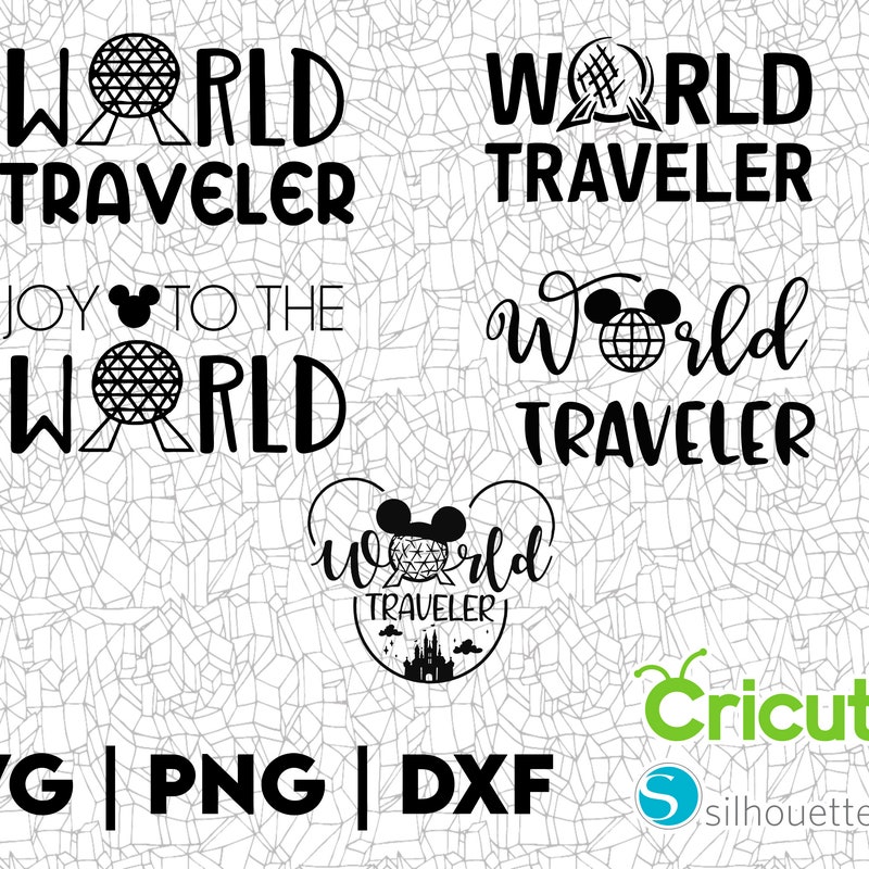 World Traveler Svg - Etsy