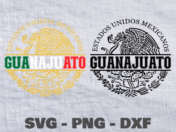 Guanajuato SVG Files PNG DXF Great for T-shirts Hats - Etsy