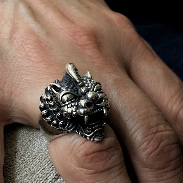 Chinese Fu Ring - Etsy