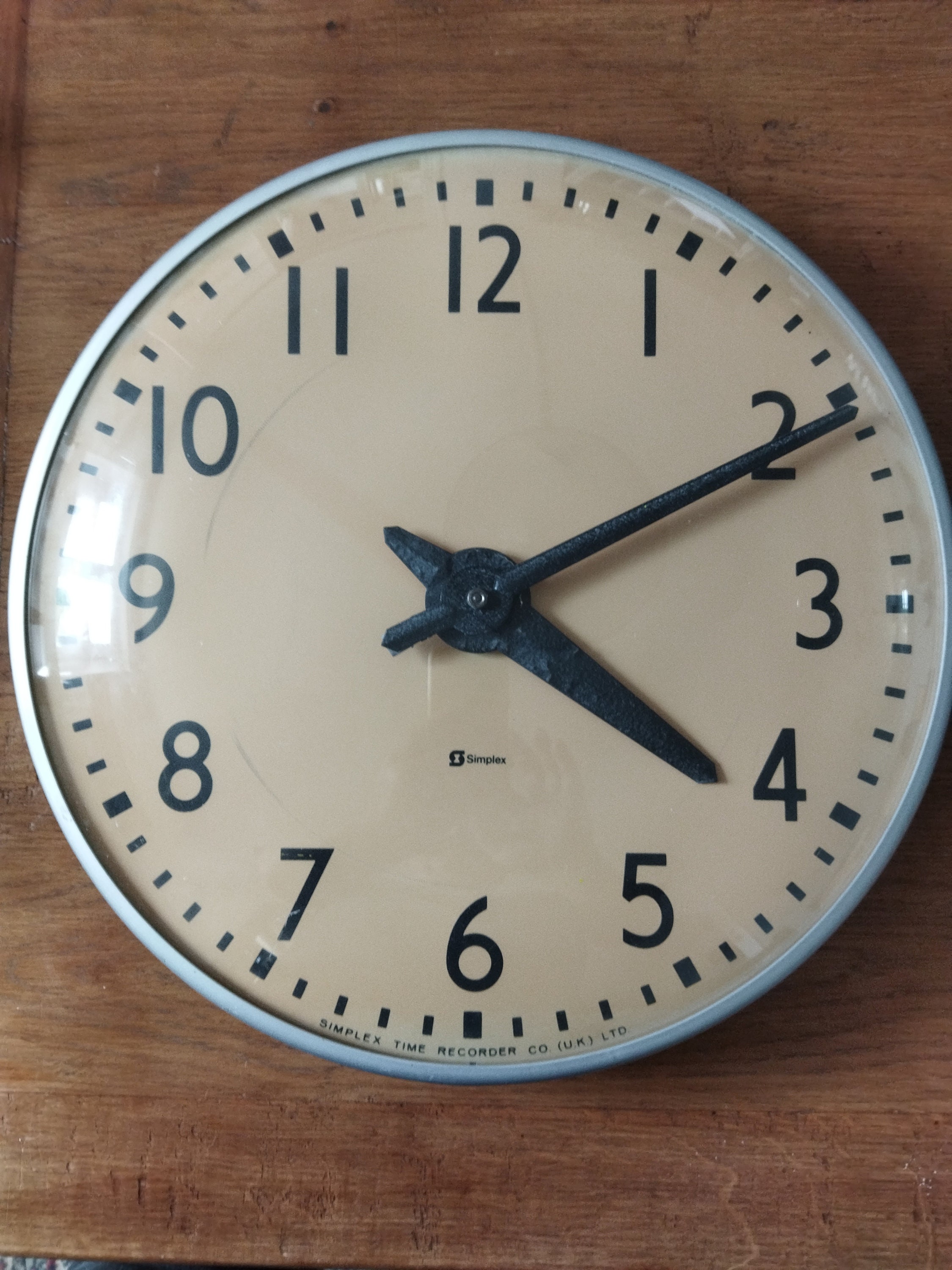Simplex Time Recorder Co (U.K.) LTD 1960 Cinema/ Factory Clock - Etsy
